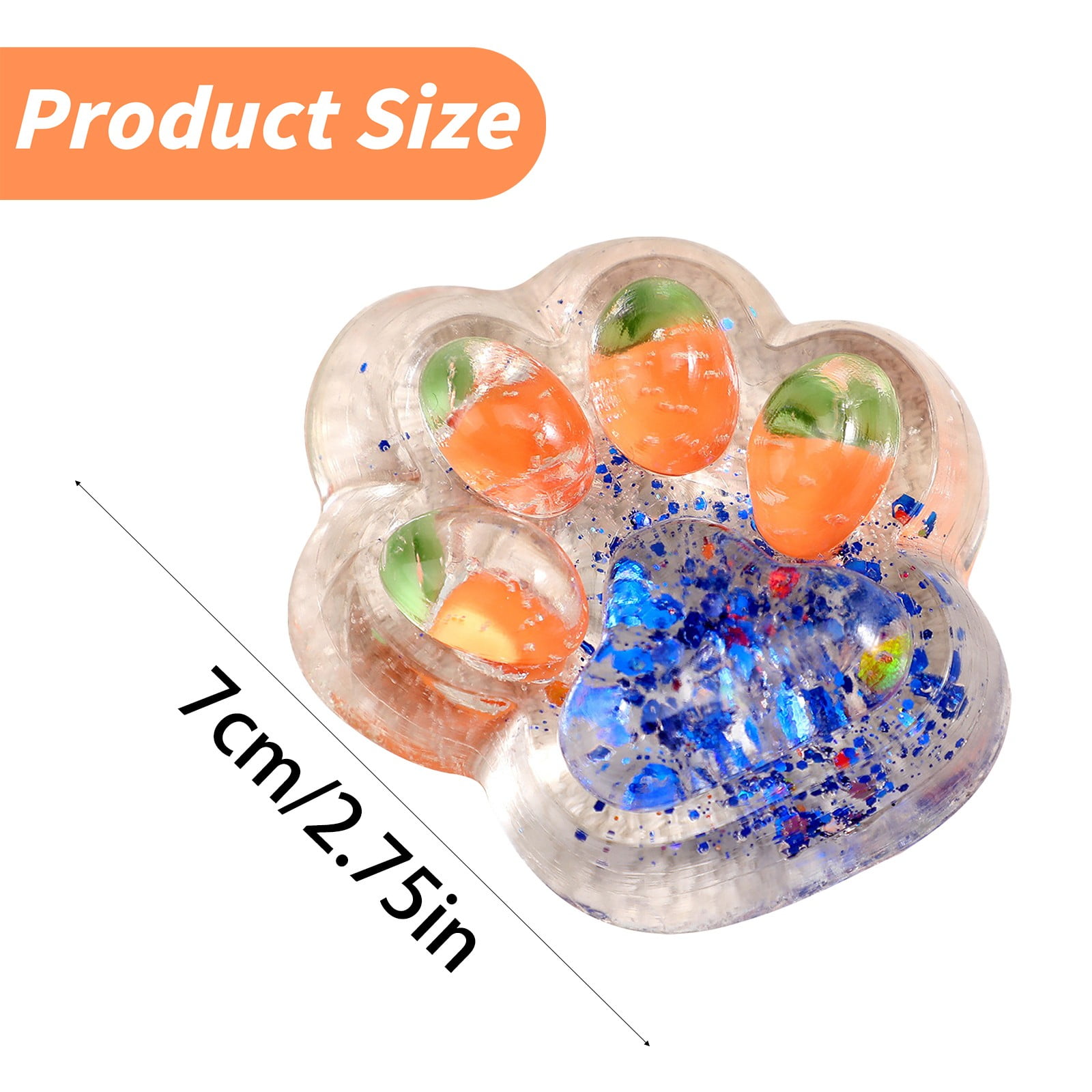 Dyfzdhu Cat Jelly Wax Sensory Toy Strawberry Pineapple Stress Set Cute ...