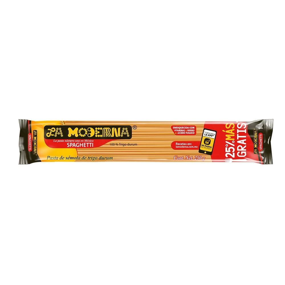 Spaghetti La Moderna 250 G Bodega Aurrera En Línea