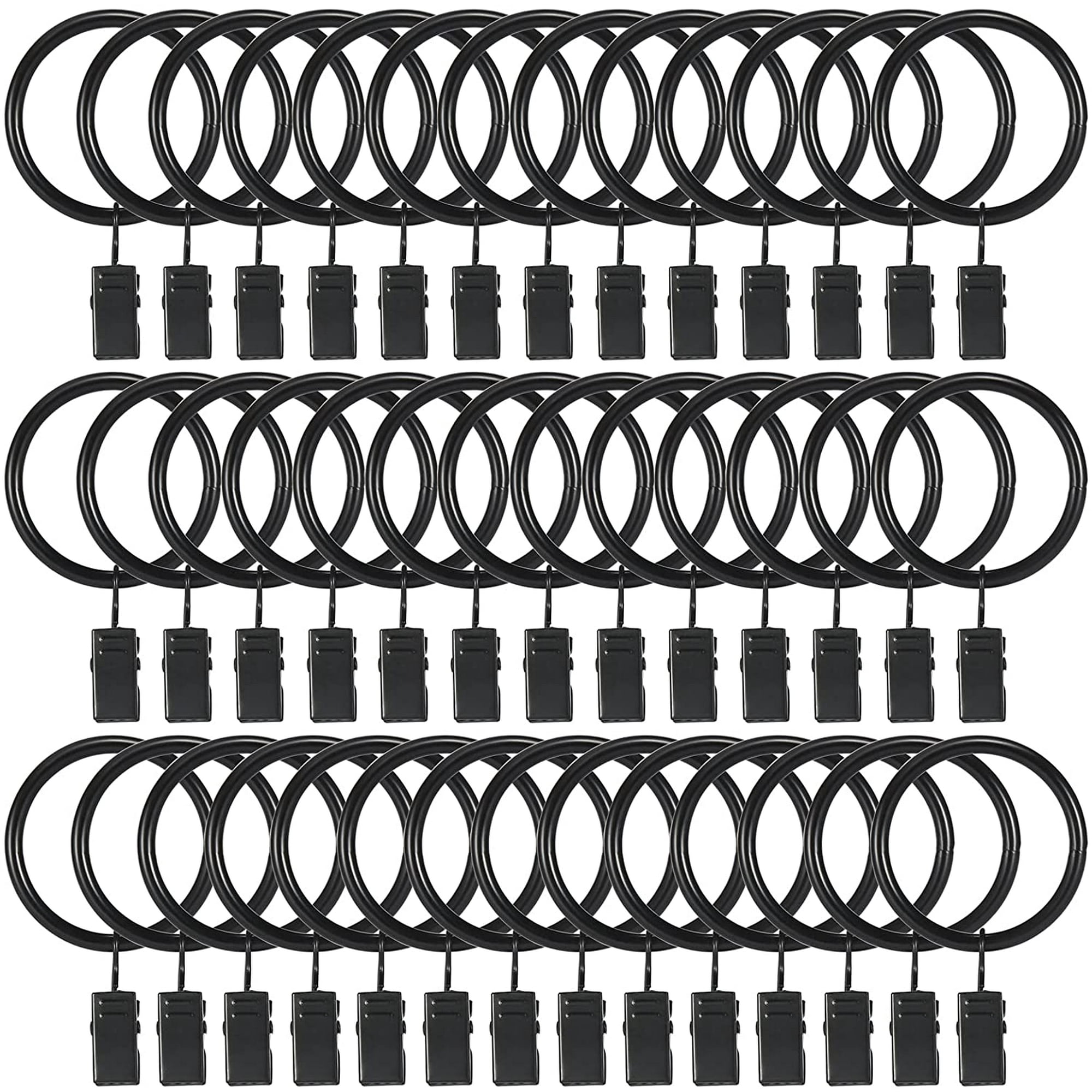 Click here for Pehfend 40 Pcs Curtain Hooks  1.5 Inch Curtain Rin... prices