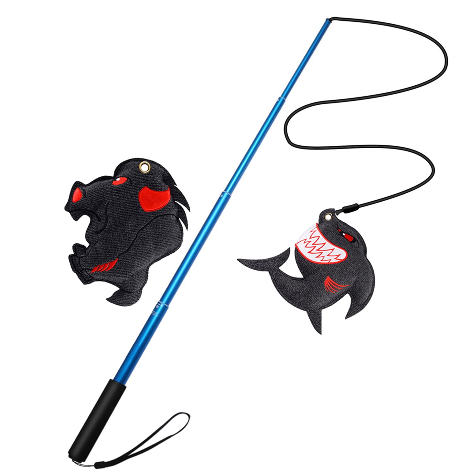 Obedience Training Portable For Dog Flirt Pole Telescopic Lure Stick ...