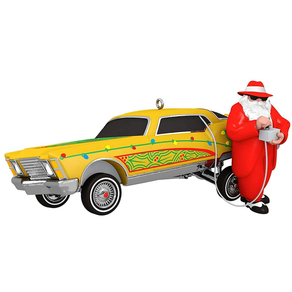 Hallmark Keepsake Christmas 2019 Year Dated Lowrider Ho Santa with Car ...