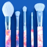 Moda Brush Tie Dye Dreamy Blue 5pc Makeup Brush Set, Includes Blush ...