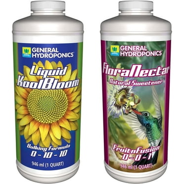 General Hydroponics 7638067 1 gal Liquid Kool Bloom Plant Nutrients ...