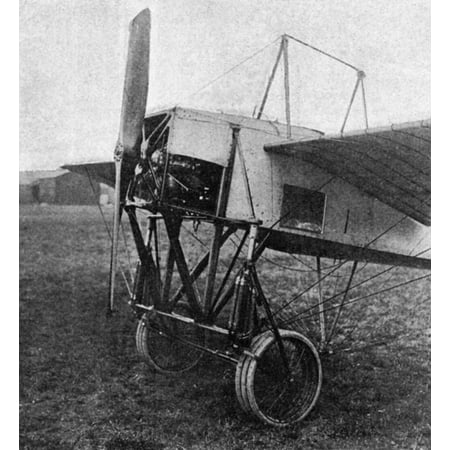 Bleriot Monoplane, 1911. /Nfront View Of A Bleriot Military Monoplane ...