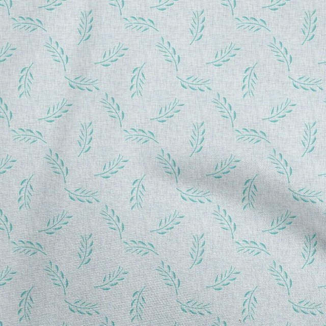 oneOone Silk Tabby Pastel Mint Fabric Block Sewing Material Print ...