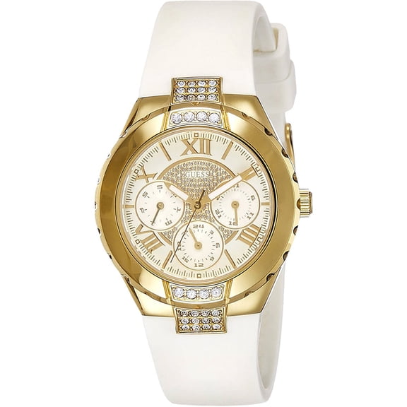 GUESS Women's Rose Gold-Tone Watch W0122L3 - Walmart.com