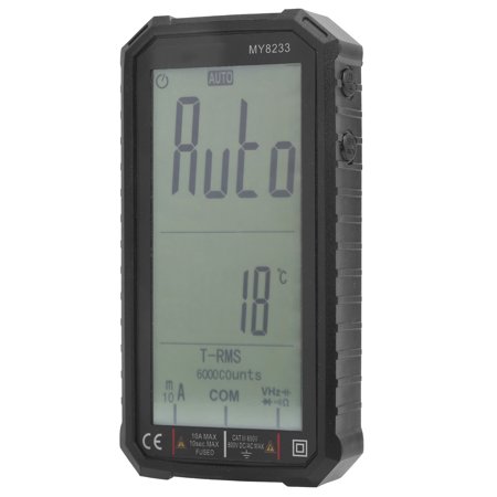 Multimeter, Dual Color Backlight Current Voltage Meter Handheld For ...