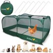 Rural365 | Portable Chicken Run – Large Pop-Up Chicken Pen for Small ...