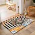 Area Rug 2x3ft, Turkey Pumpkin Fall Farm Harvest Washable Rugs for ...