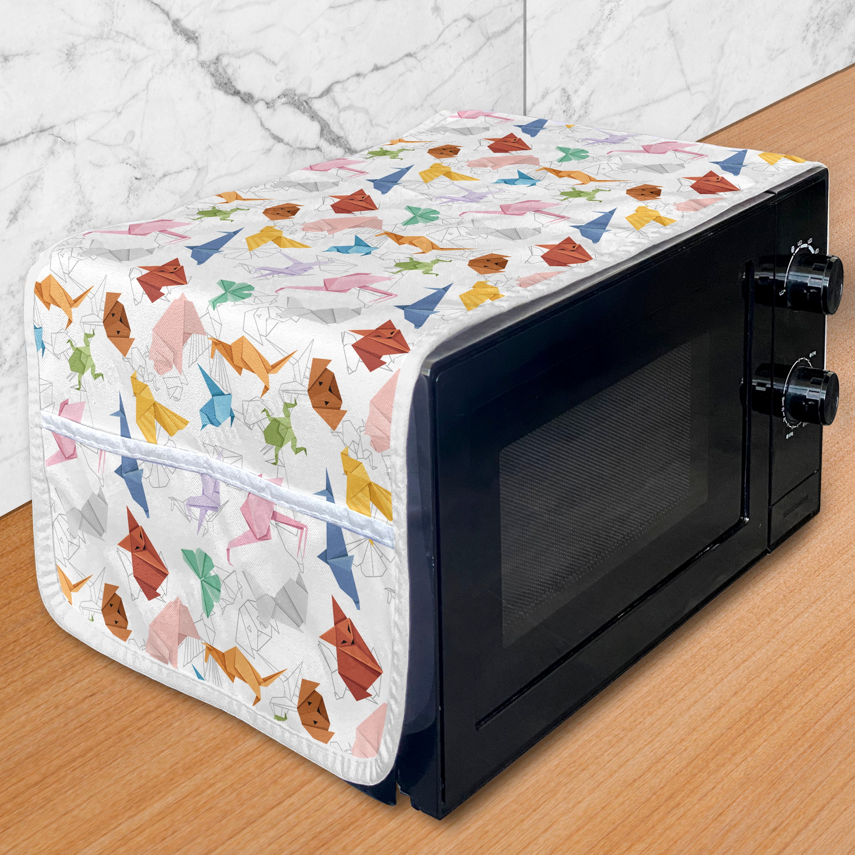 Origami Microwave Oven Cover, Continuous Hobby Japanese Minimalistic ...