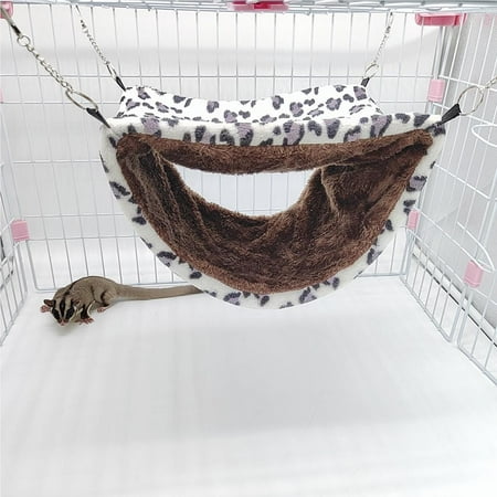 Hanging Hamster Hammock Hanging Warm Double-Layer Sandwich Hamster ...