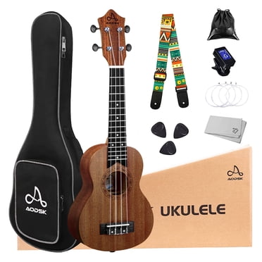Aloha AIL 213R Soprano Size Ukulele, Red - Walmart.com