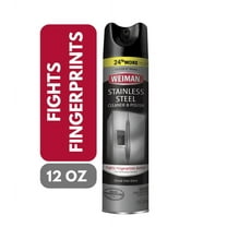 Sprayway SW841 Aerosol Stainless Steel Polish & Cleaner, 15 oz 15 oz can, Pack of 2 - Walmart.com