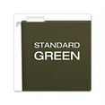 Pendaflex Green Hanging File Folders, Letter Size, 1/5-Cut Tabs, 25/Box ...