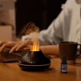 TRIPRO Aroma Fire Flame Diffuser for Essential Oils Small Portable Air ...