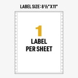 Avery UltraDuty GHS Chemical Labels for Epson ColorWorks C831 Drum ...