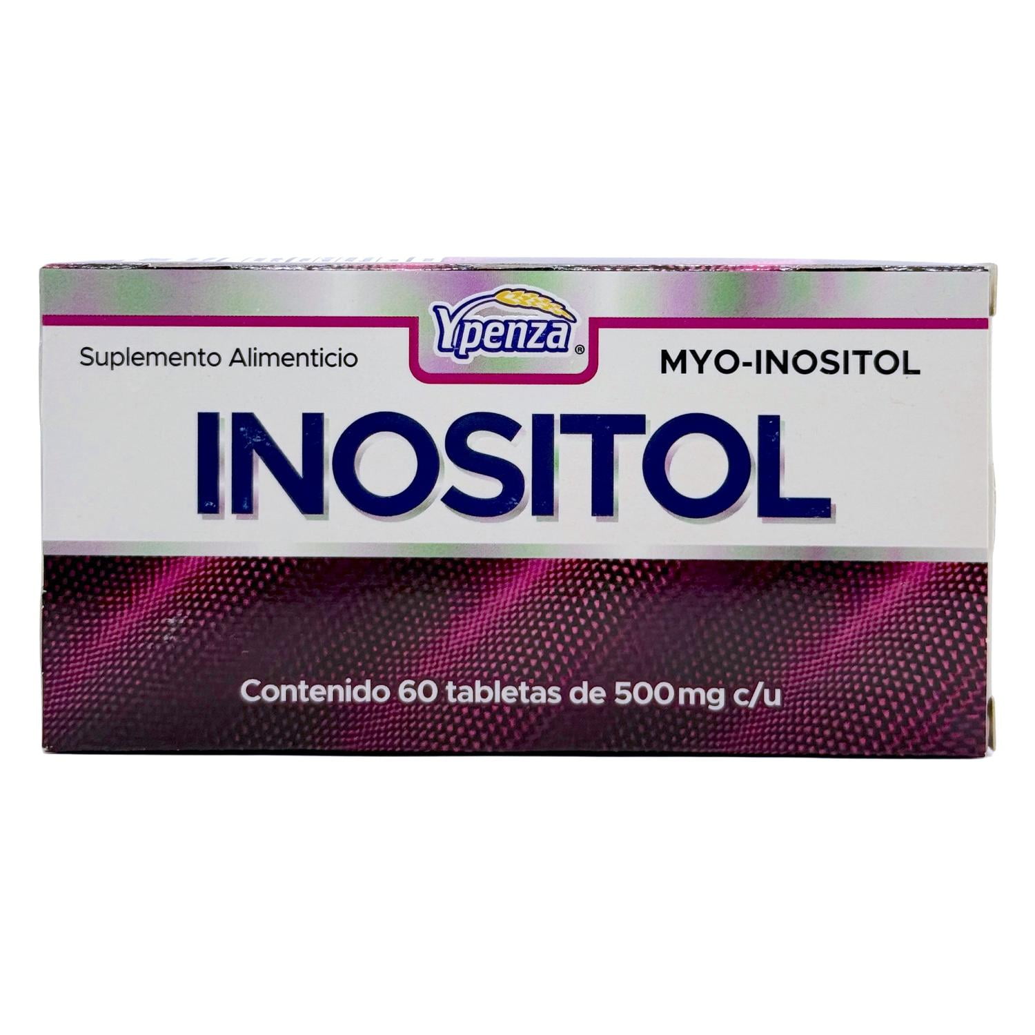 Myo Inositol 60 tabletas Ypenza purpura | Bodega Aurrera en línea