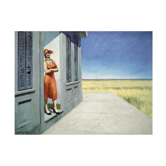 Edward Hopper 'Carolina Morning' Canvas Art - Walmart.com