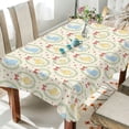 54x72in Square Printed Tablecloth Easy-Care Decorative Table Cloth for ...