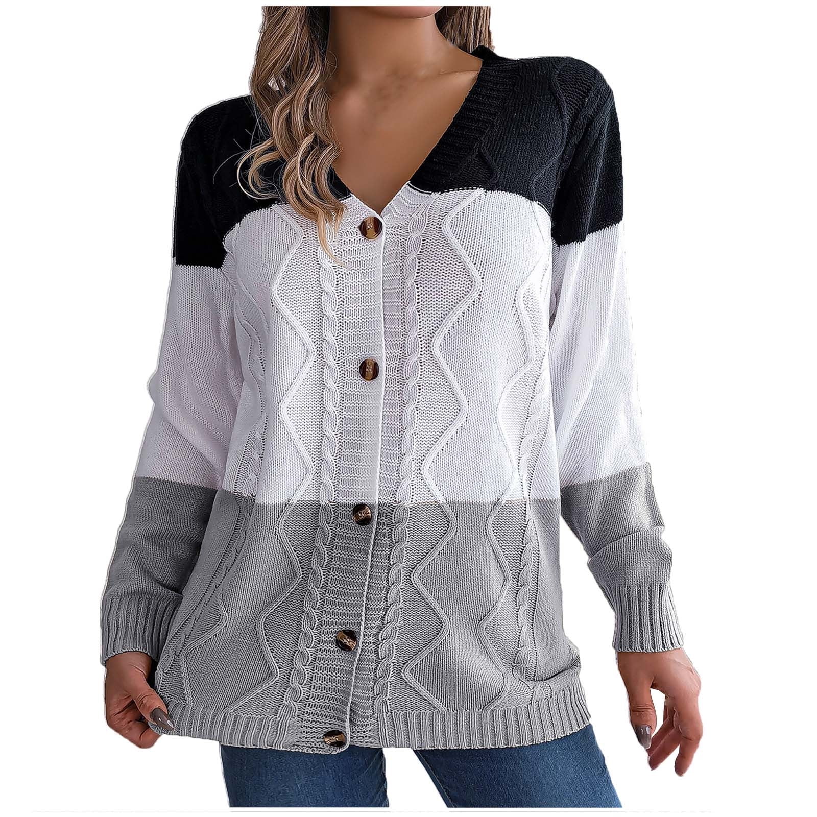 Click here for Aherbiu Cardigan Sweaters For Women Trendy Knit Sw... prices