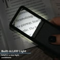 Carson MiniBrite 5x LED Compact Magnifier with Light, Protective Cover ...