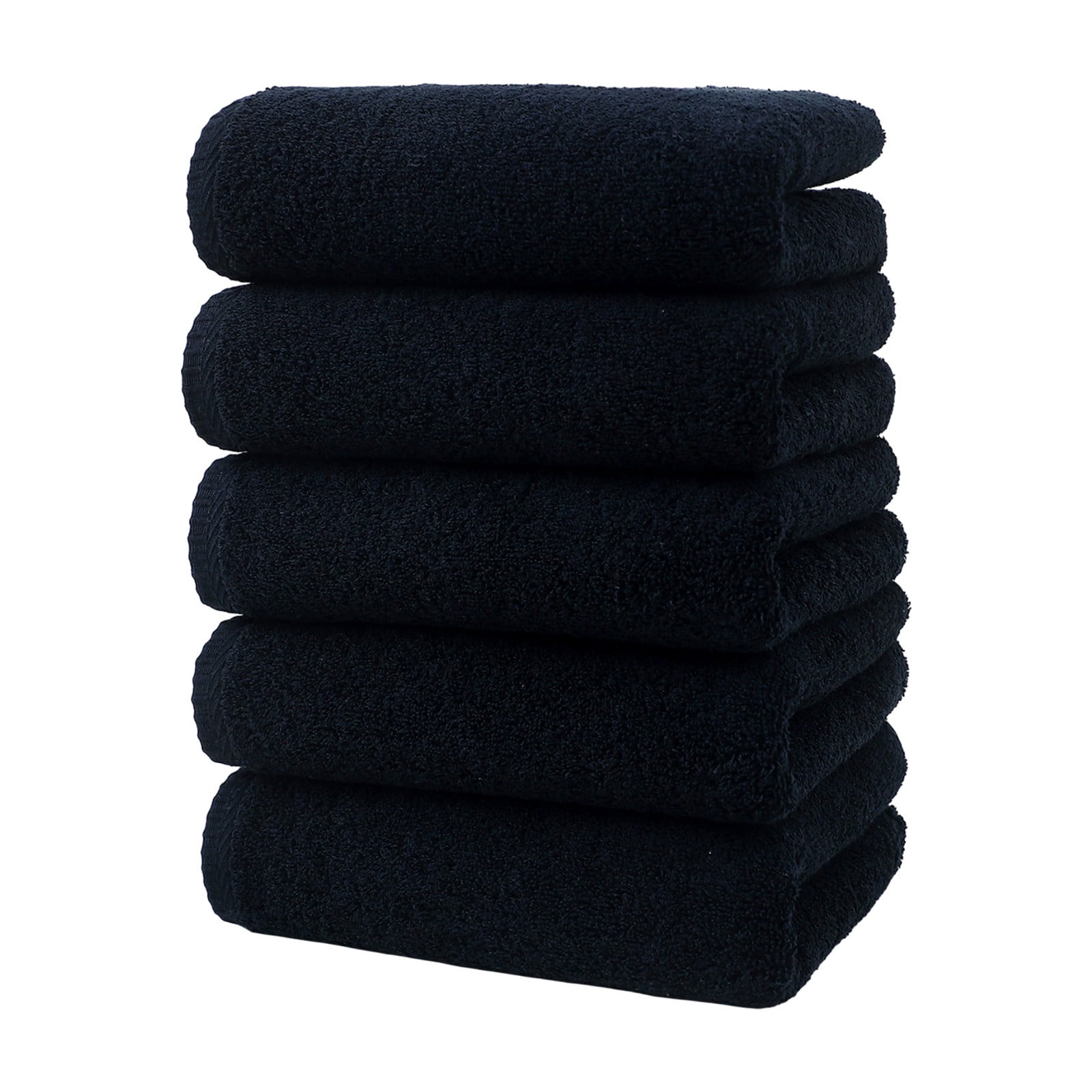Click here for Generic Black L 5-Piece Luxury Cotton Bath Towel S... prices