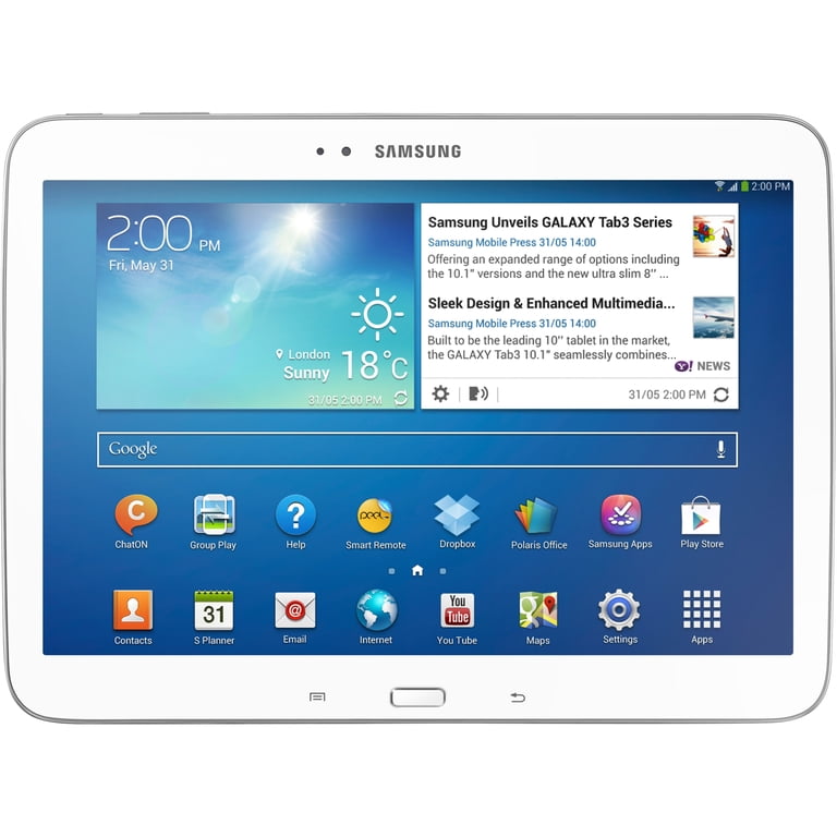 Samsung Galaxy Tab 2 White