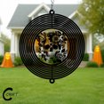 C-CRAFT Floral Skull Wind Spinner 14 Inches, Gothic Garden Decoration ...