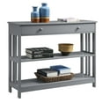 Free Shipping! Convenience Concepts Mission 1 Drawer Console Table ...