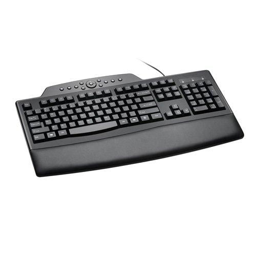 Kensington Pro Fit Wired Comfort Keyboard (K72402US),Black - Walmart.com