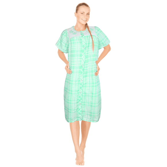 Snap Front Housecoat