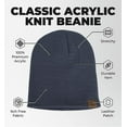 Tough Headwear Unisex Knit Beanie - Cold Weather Hat with Stretchy ...