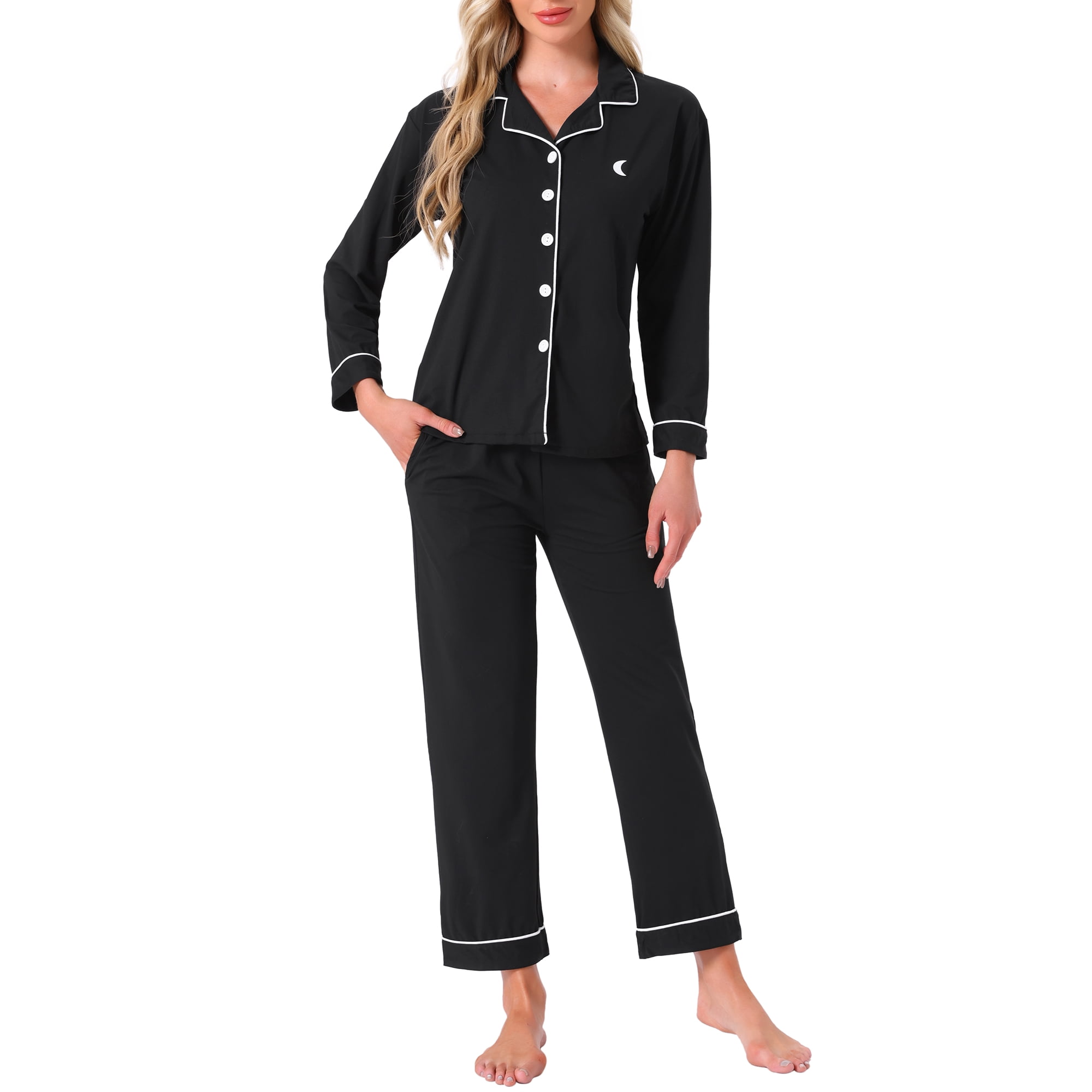 Click here for Inspire Chic Womens Cotton Sleepwear Button Down L... prices