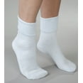 Buster Brown 100% Cotton Women's Foldover Cuff Socks, Hypoallergenic ...