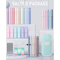 Four Candies 39 PCS Stationery Set, Pastel Highlighters, Gel Pens ...