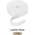 Flat Leather Cord,197 Inch 20mm String PU Faux Strips Strap,[for ...