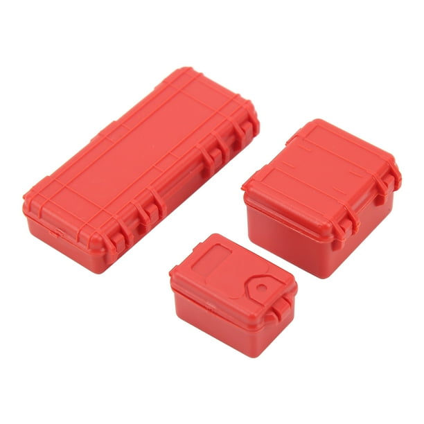 RC Car Luggage Case, Plastic RC Car Luggage Box Set 3 Pcs High Detail ...