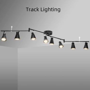 "Pro Track Elm Park 4-Light Gold Finish Track Fixture, Adjustable Spot ...