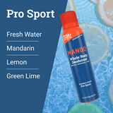 Mando Deodorant Spray for Men, Aluminum Free, Pro Sport Scent, 3.6 oz ...