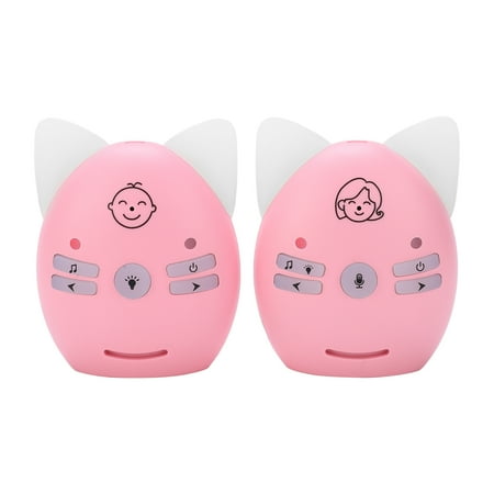 Digital Baby Monitor, Cartoon Cat Modeling Adjustable Volume Long Range ...