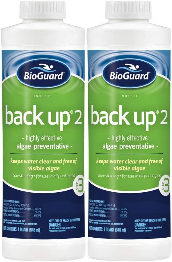 BioGuard-23050-2 PACK Back Up 2 - Highly Effective Algae Preventative ...