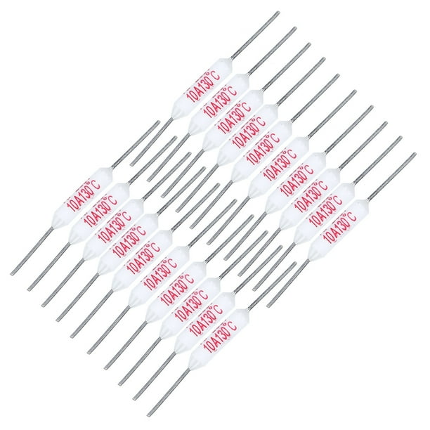 Ceramic Fuse,20pcs 250V 10A RF Fuse RF Ceramic Fuse Innovative Solution ...