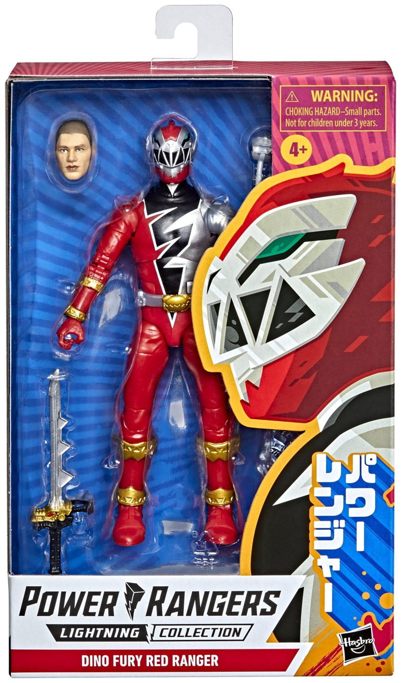 Power Rangers Lightning Collection Dino Fury Red Ranger Action Figure ...