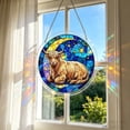 83-Piece DIY Acrylic Suncatcher Puzzle Kit – 7.4 Inch Stained Glass ...