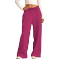 Dpytoraw Girls Stretch Soft Casual Pants, Elastic Waistband Comfortable ...