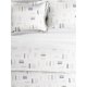Comfort Canopy - 3 Piece Clay Geometric Dash Patterned Duvet Cover Set ...