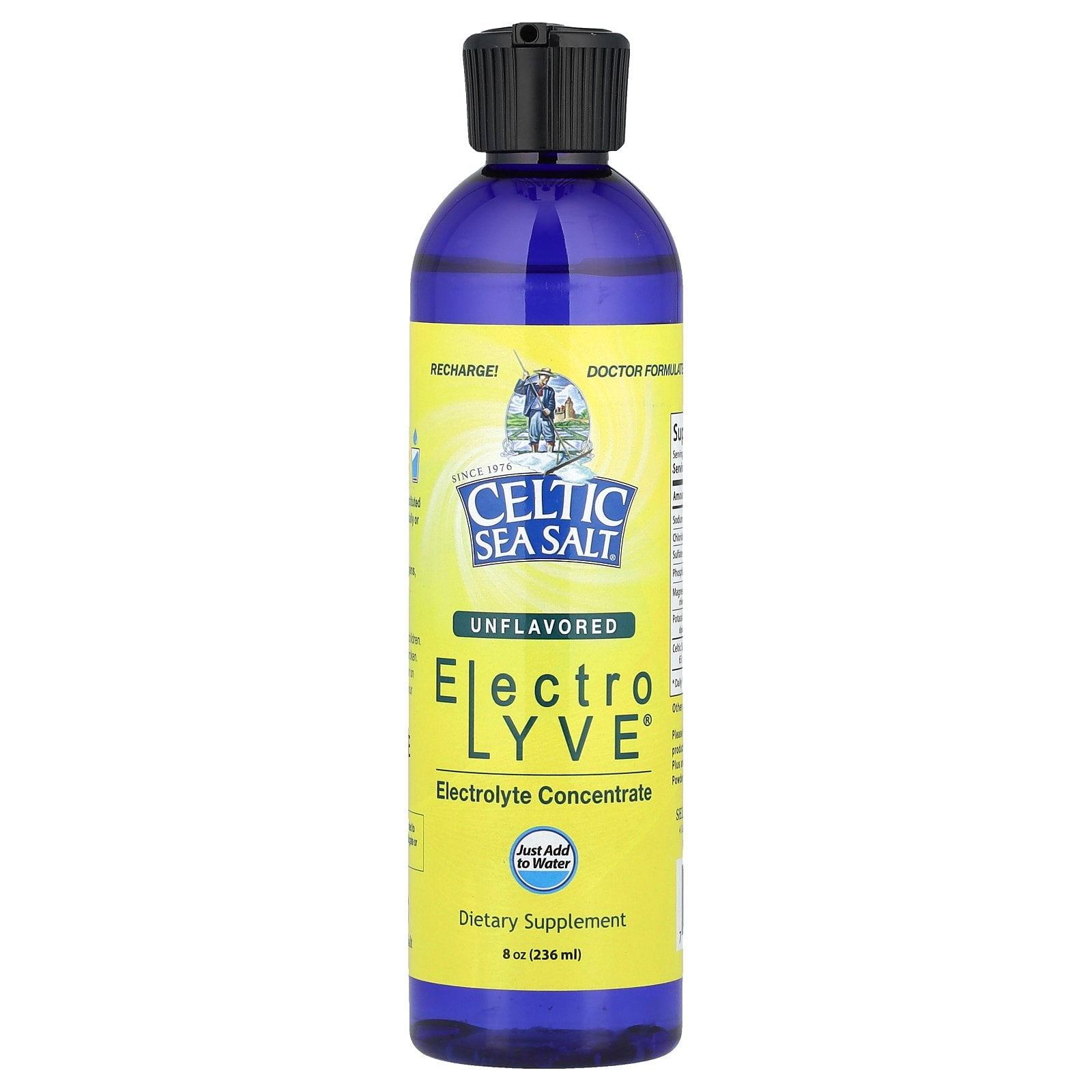 Concentrado electrolítico Celtic Sea Salt Electro Lyve 236 ml | Bodega ...