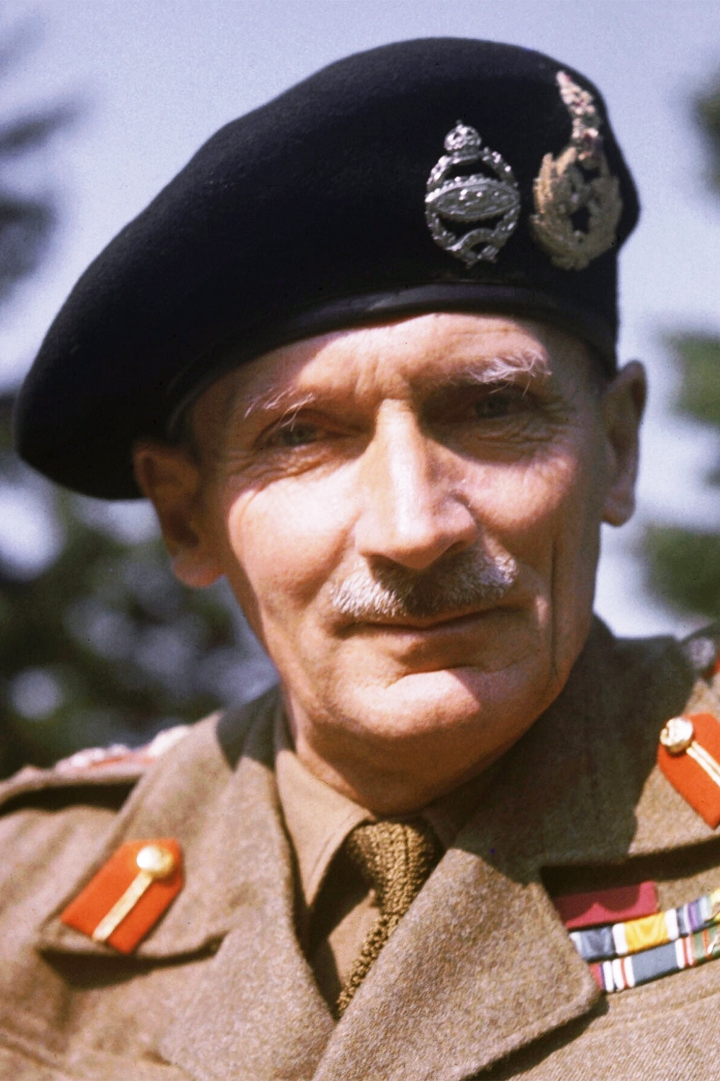 24x36 gallery poster, Field Marshal Bernard Montgomery in England, 1943 ...