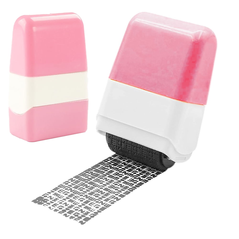 Miuline Identity Protection Roller Stamps, Designed For Secure ...