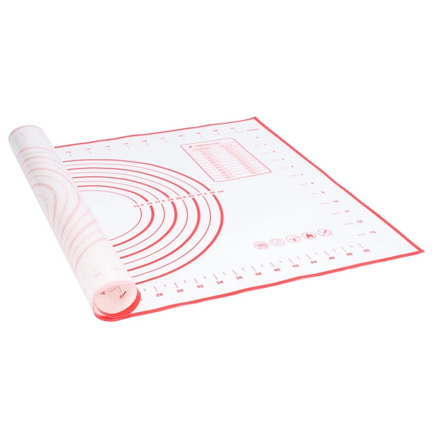 Dough Mat, Baking Kitchen Countertop Pie Crust Mat With Measurement ...